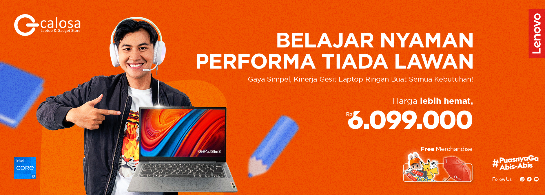 Calosa Laptop & Gadget Store Terlengkap Termurah Terbesar