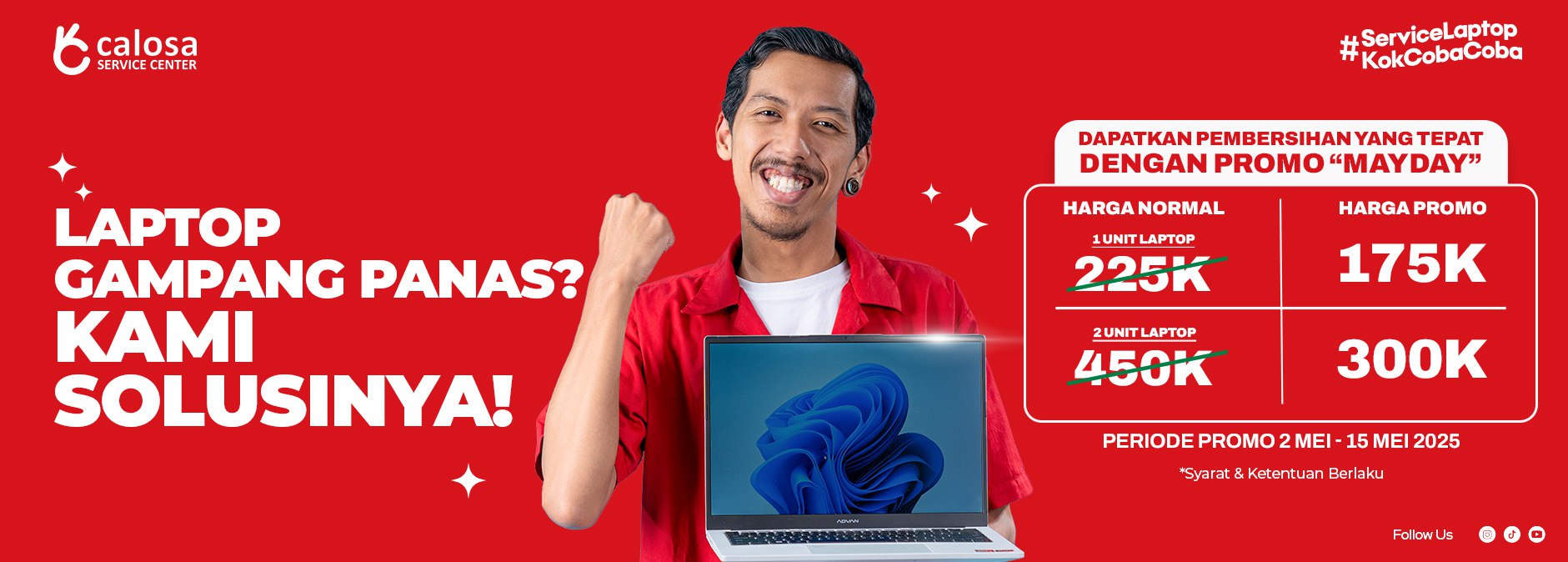 Calosa Laptop & Gadget Store Terlengkap Termurah Terbesar