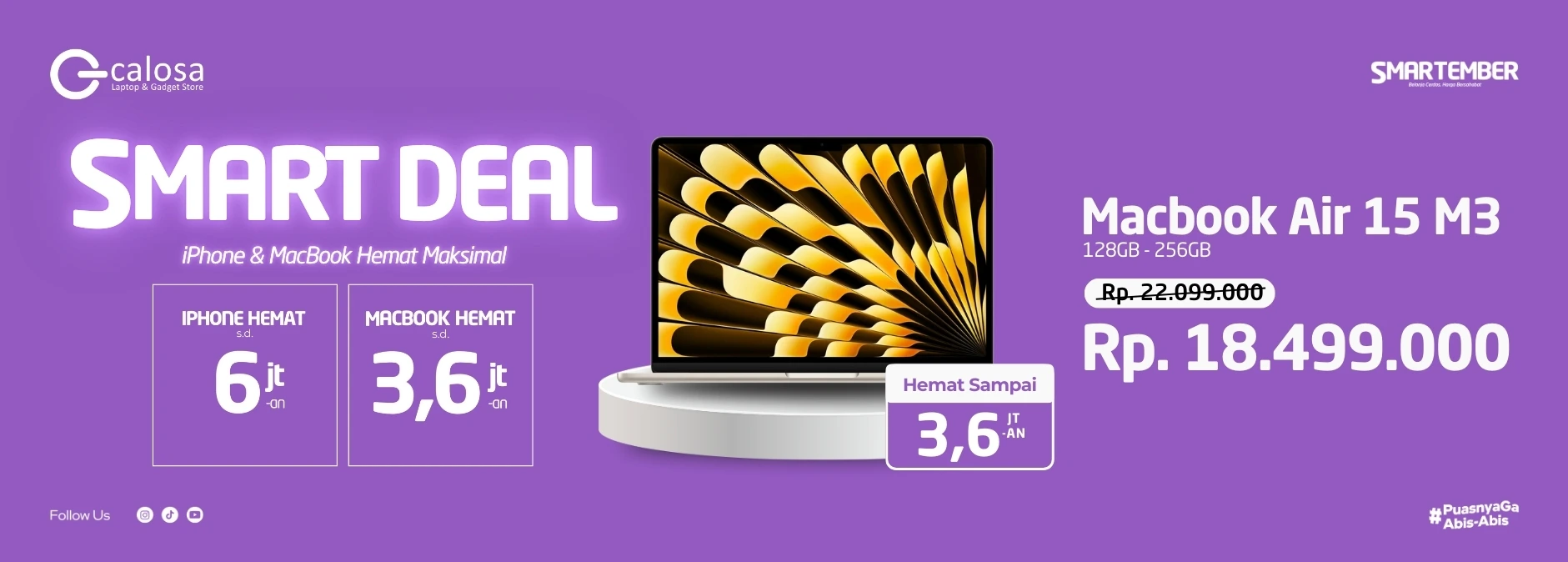 Calosa Laptop & Gadget Store Terlengkap Termurah Terbesar